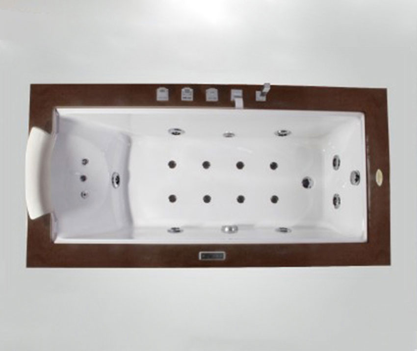 Sunstar Whirlpool Bathtub | Woven Gold India